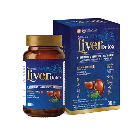 Thuốc Giải Độc Gan Liver Detox Bí Quyết Để Có Lá Gan Khỏe Mạnh