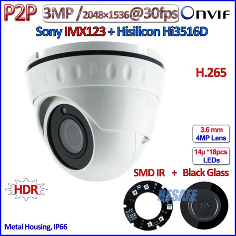 【best Sellers】 Hot H265 Imx123 3mp Ip Camera 1080p Night Vision