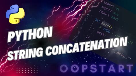 Python String Concatenation Comprehensive Guide