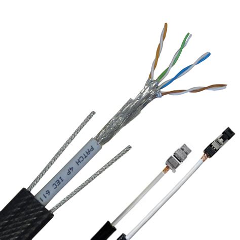 Cat 7 Cable Halogen Free 4 X 2 X 0 14mm Elevator Equipment