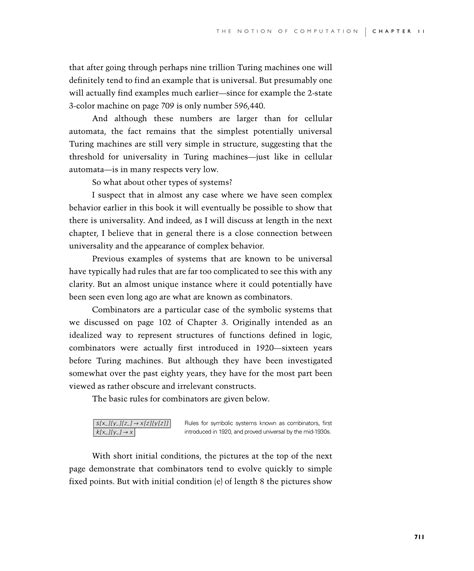 Universality In Turing Machines And Other Systems A New Kind Of