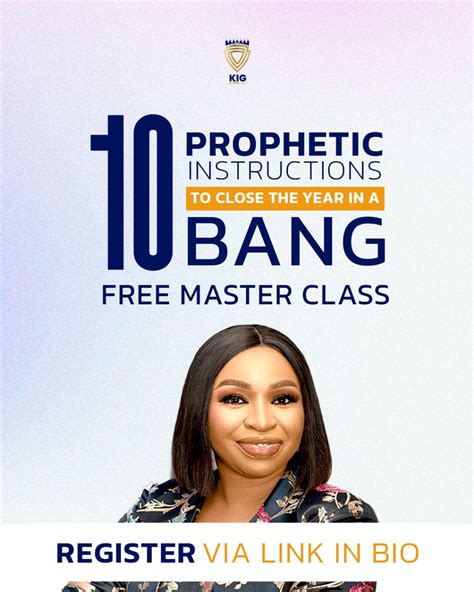 Get 10 Prophetic Instructions To Close The Year In A Bang By Just Ibe On Selar