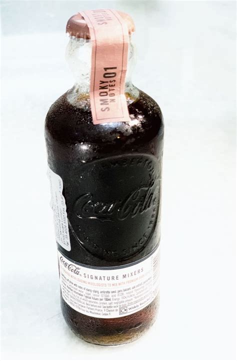 Coca Cola signature mixer - smoky , Food & Drinks, Beverages on Carousell