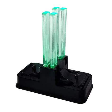 Base De Carga Del Soporte Del Cargador Del Controlador 4 En 1 Para