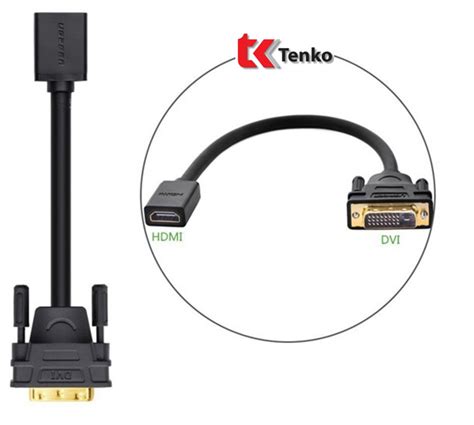 Cáp Chuyển Đổi Dvi To Hdmi Ugreen 20118