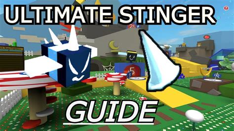 Ultimate Stinger Guide Bee Swarm Simulator YouTube