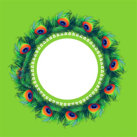 Peacock Circular Frame Images Free Download On Freepik