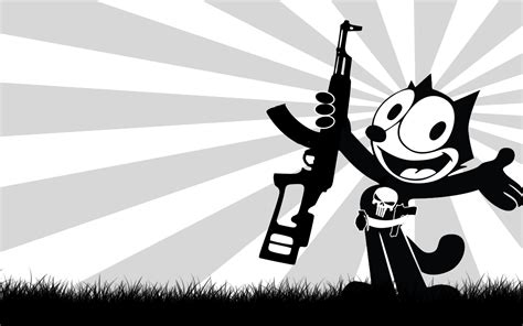 Gangster Felix The Cat 1280x800 Wallpaper Teahub Io