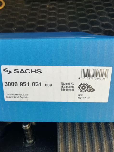 3000951051 Сцепление, комплект для SEAT, VW SACHS | Запчасти на DRIVE2