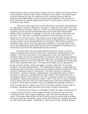 Opportunities And Careers In Information Systems Roles Course Hero