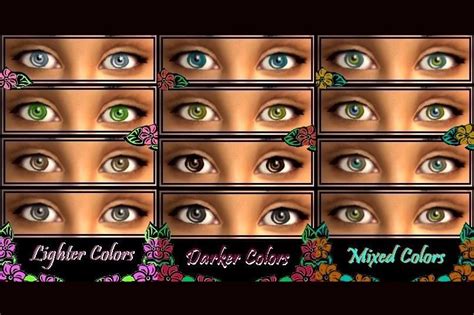 All About The Human Eye Color Chart Ovo Mod Fashion Human Eye Color