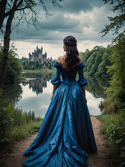 Download Regency Nature Woman Royalty Free Stock Illustration Image
