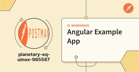 Angular Example App Postman Api Network