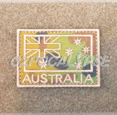 Amcu Subdued Flag Patch Australian Army Amc Tbas Multicam Military Adf Dpcu Ebay