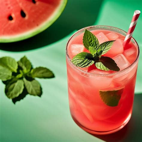 Watermelon Mojito Mocktail Recipe Asim Manna Medium