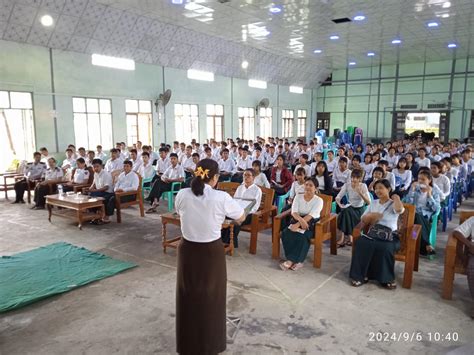 အိမ်မဲမြို့နယ်တွင် လူဦးရေနှင့်အိမ်အကြောင်းအရာ သန်းခေါင်စာရင်း အသိပညာပေး