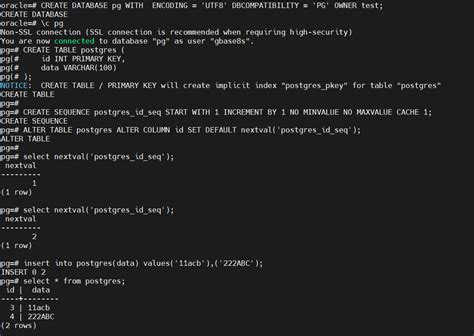 Gbase 8c 兼容模式使用说明gbase社区天津南大通用数据技术股份有限公司gbase 致力于成为用户最信赖的数据库产品供应商