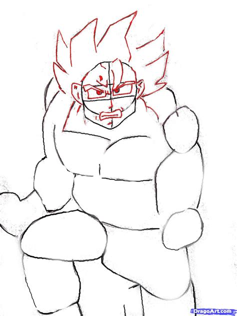 Goku Super Saiyan Drawing At PaintingValley Explore Collection Of Goku Super Saiyan