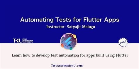 Testautomationu On Linkedin Automating Tests For Flutter Apps