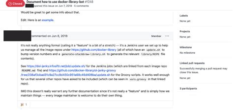 example of a github source used to classify the docker library bot