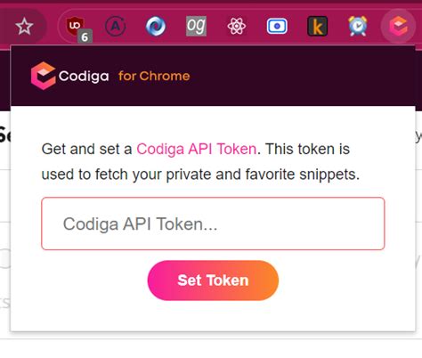 new codiga chrome extension release