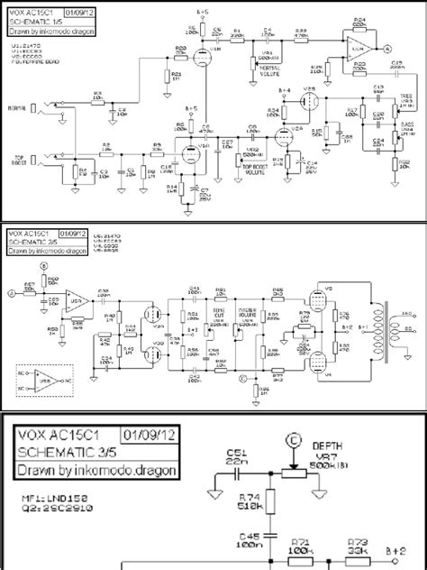 Vox Ac15c1 Schematics Rev 2 Pdf