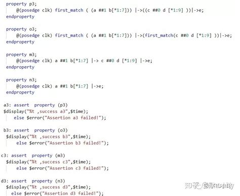 Systemverilog中assertions 知乎