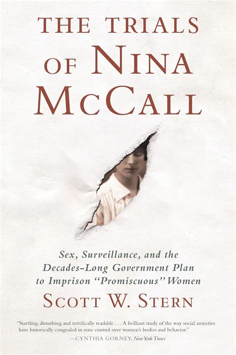 The Trials Of Nina Mccall Sex Surveillance And The Decades Long