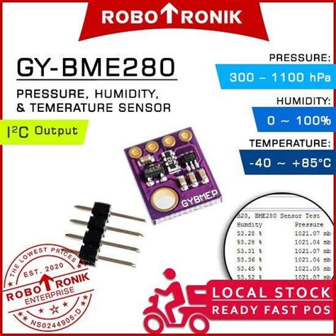 Gy Bme280 Pressure And Humidity And Temperature Sensor Module Bme 280 Weather Forecast Arduino