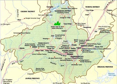 Huangshan Map