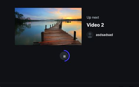 Playpause Icon Is Not Centered In The Video Ending Overlay · Issue