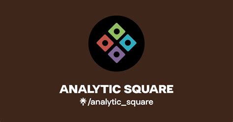 Analytic Square Instagram Linktree