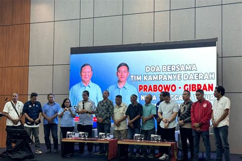 Doa Lintas Agama Dan Aksi Sosial Awali Kampanye Prabowo Gibran Di NTT