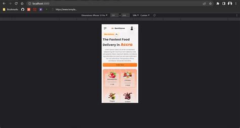 Restaurant Food Ordering App Built With React