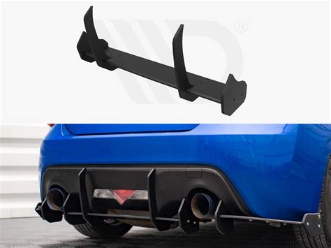 Street Pro Rear Diffuser Subaru Brz Mk 1 Facelift Maxton Design Uk