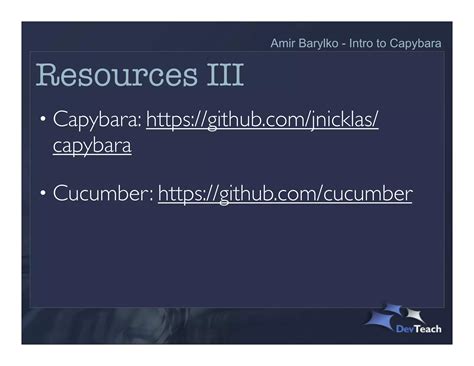 devteach12 capybara ppt