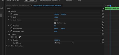 Resize Sequence Without Resizing Clips On Timeline Adobe Product