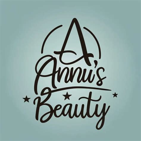 Logo Design For Annus Beauty Salon Elegant Typography For The Beauty