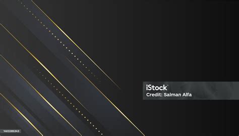 현대 간단한 3d 블랙 골드 추상 배경 명함 프레젠테이션 배경 소책자 브로셔 인증서 템플릿 배경 및 배너를 위한 디자인 0명에 대한 스톡 벡터 아트 및 기타 이미지 Istock