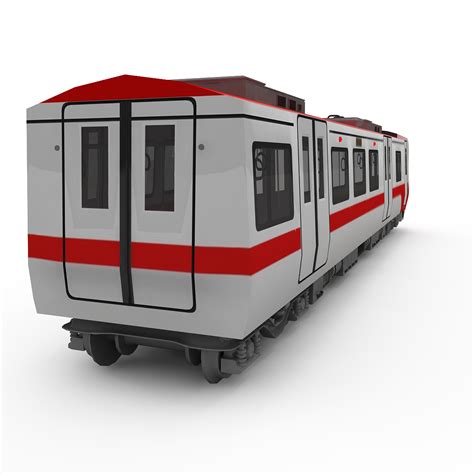 Tram 3d Model