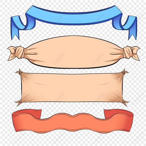 빈티지 리본 일러스트 배너 상업 줄무늬 아름 다운사업푸른 Png 일러스트 무료 다운로드 Lovepik