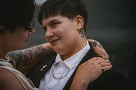 A Same Sex Pagan Elopement At The Kirkjufell Zephyr And Luna