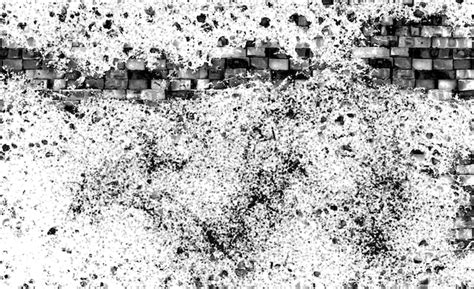 Premium Photo Grunge Black And White Pattern Monochrome Particles