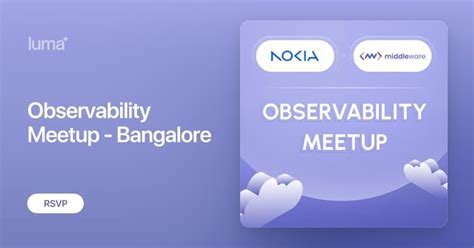 Syed Mansoor A On Linkedin Observability Meetup Bangalore · Luma