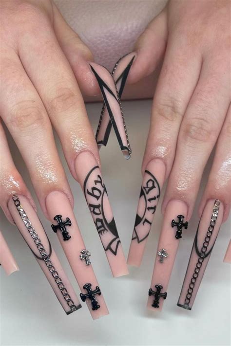40 Best Halloween Coffin Nails Ideas Youll Actually Want To Wear