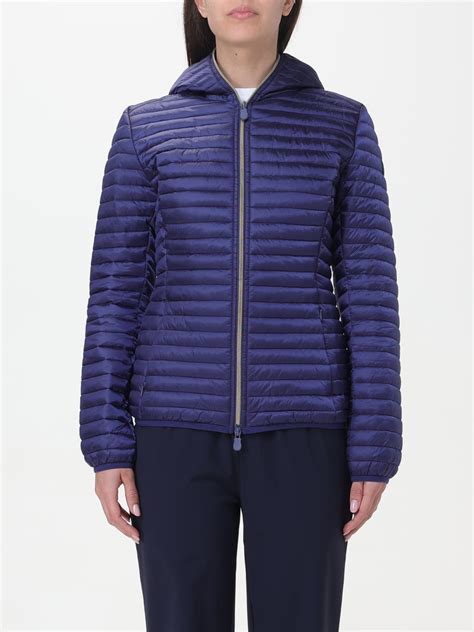 Save The Duck Jacket Woman Blue 1 Save The Duck Jacket