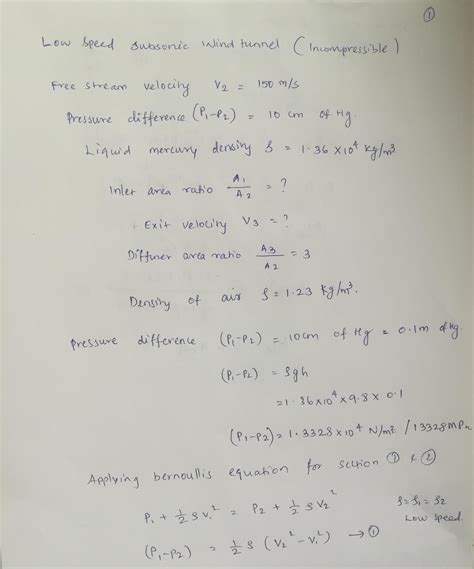 1 consider a design of a low speed open circuit subs… solvedlib