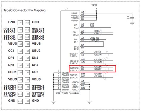 HD SS Example Schematics With A Type C Receptacle Figure Interface Forum Interface