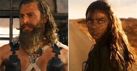 Chris Hemsworth Y Anya Taylor Joy Lucieron Irreconocibles En El Primer