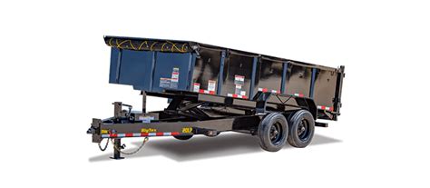 14GT Heavy Duty Telescopic Gooseneck Dump Trailer Big Tex
